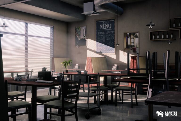 【無料】Coffee Shop Environment：リアルなカフェ空間を構築できる高品質な 3D アセット | Unity Asset ...